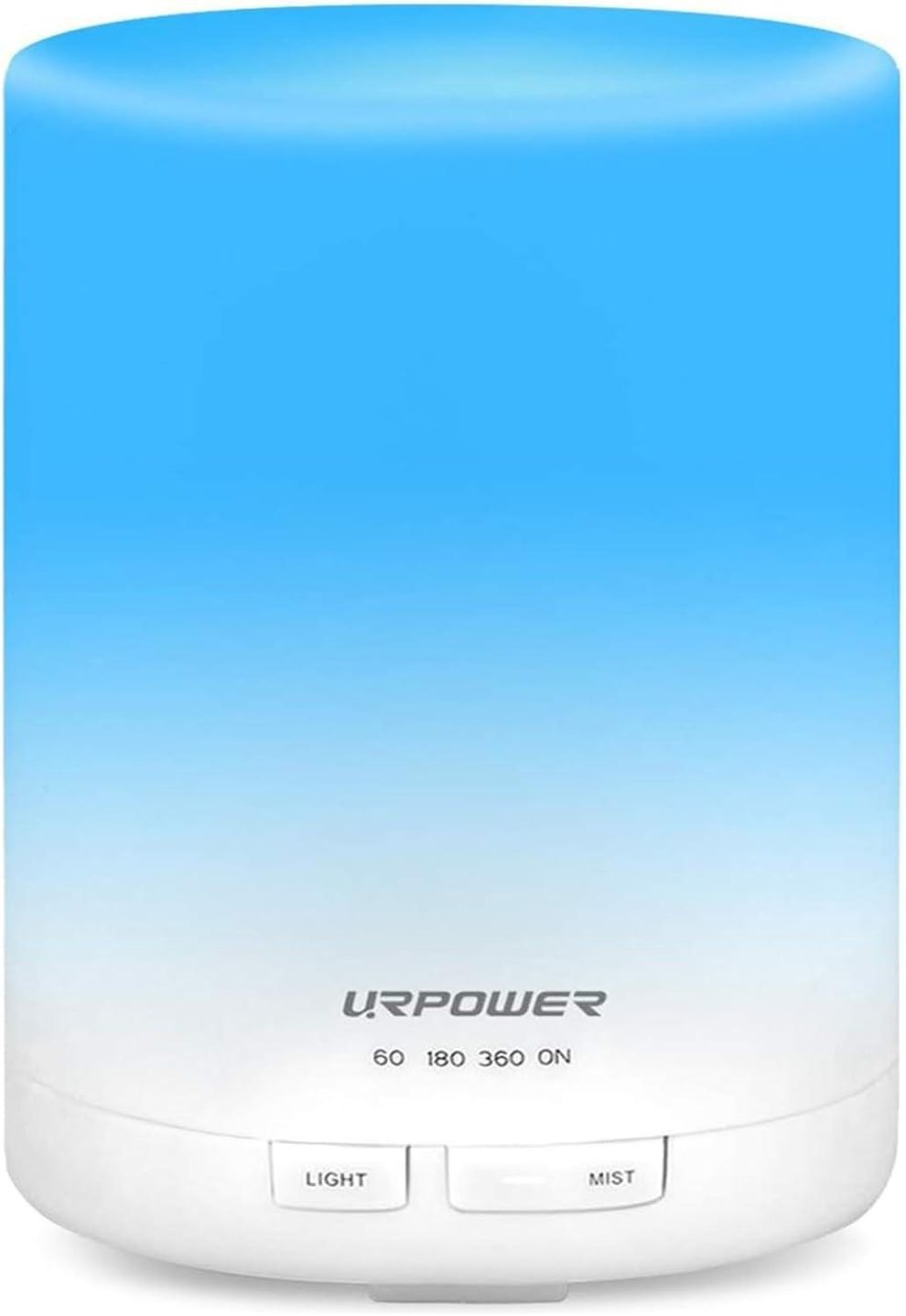 URPOWER 2nd Gen 300ml Aroma Essential Oil Diffuser Night Light - URPOWER